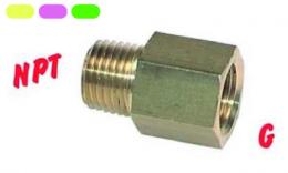 Embouts de réduction avec filetage NPT / filetage G, jusqu'à 700 bar ...