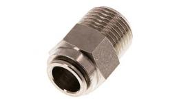 Push-in straight coupling with conical thread || Pneuparts